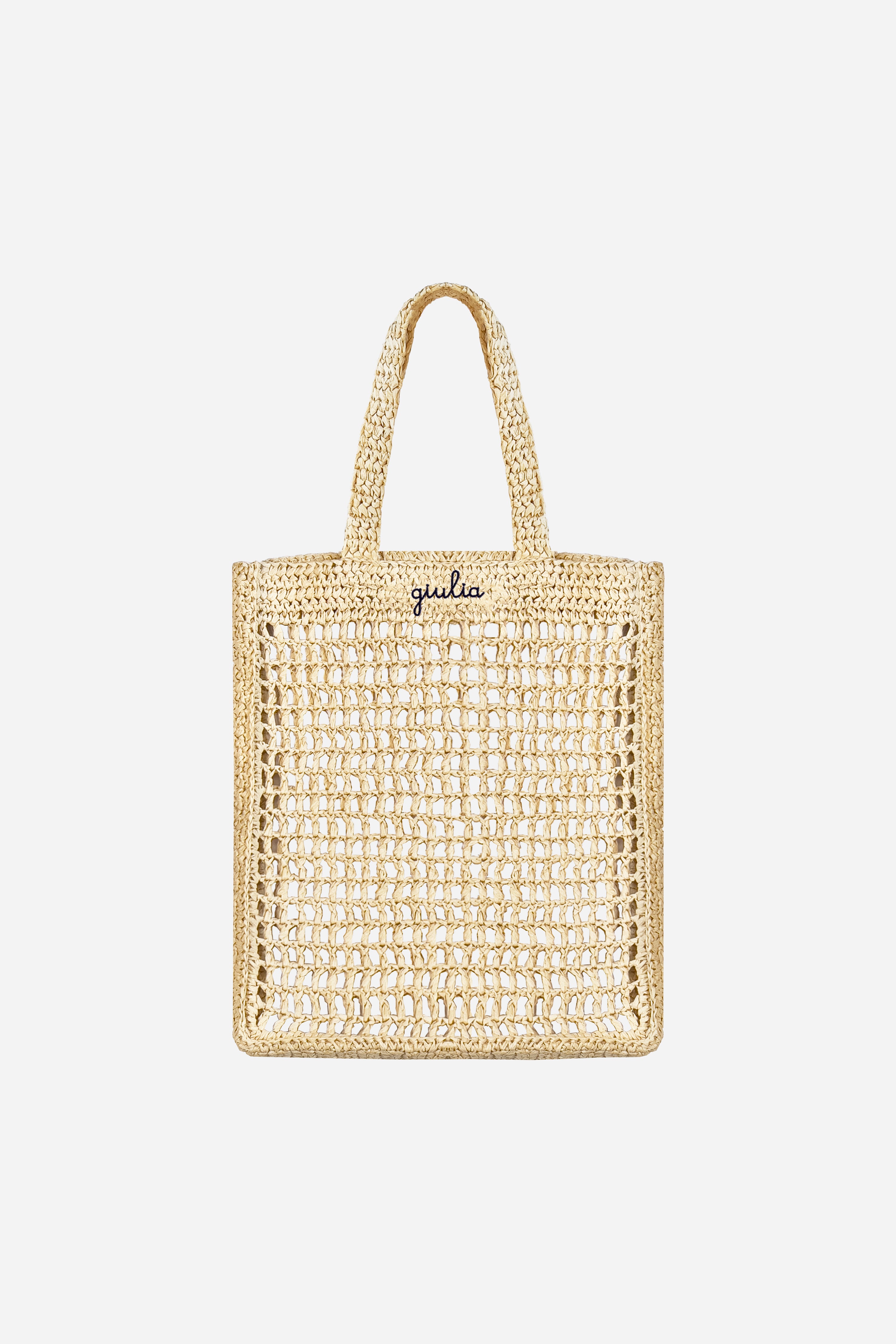 Rafia Tote Bag - Natural – IDENTITY