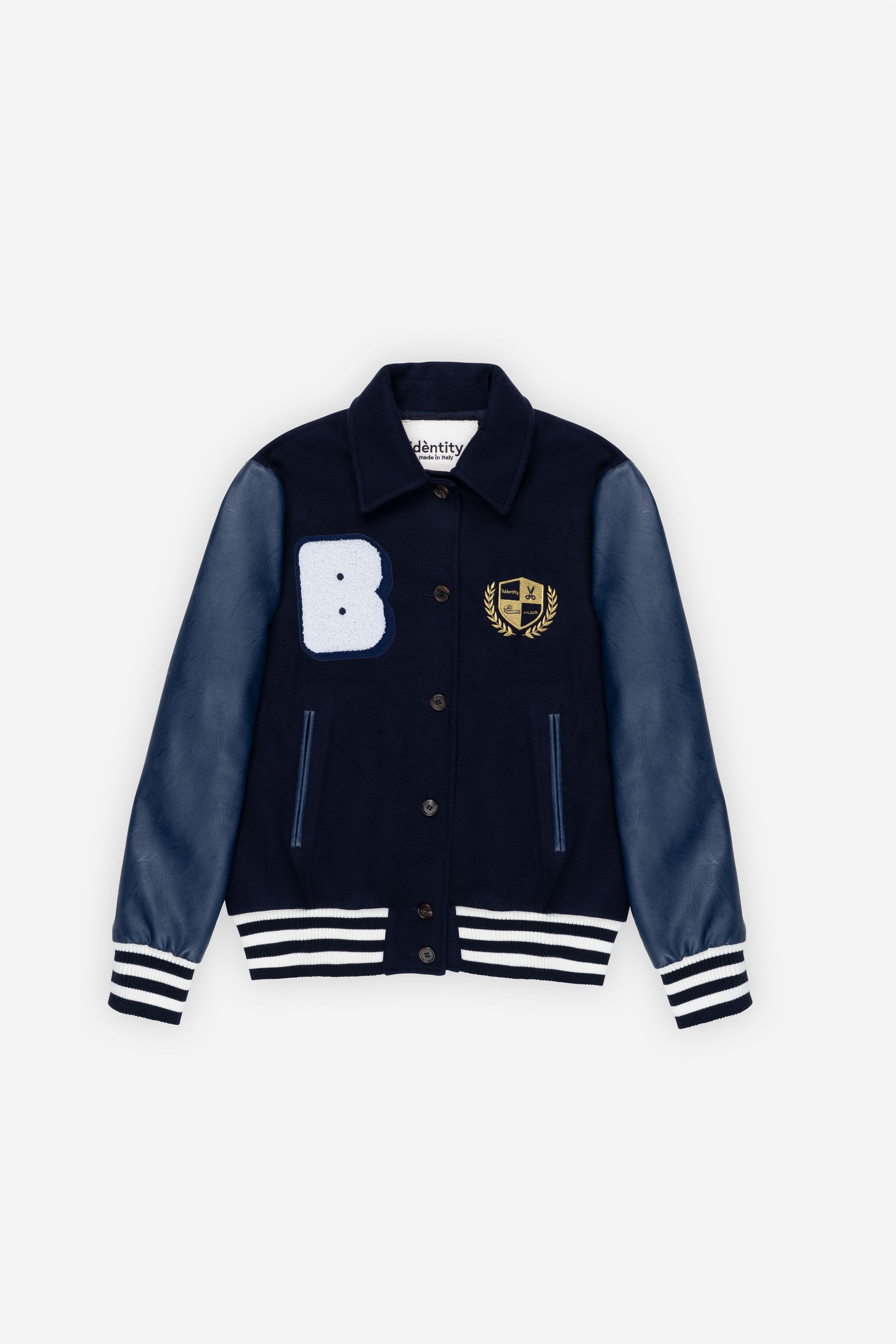 Giacca Varsity - Blu navy – IDENTITY