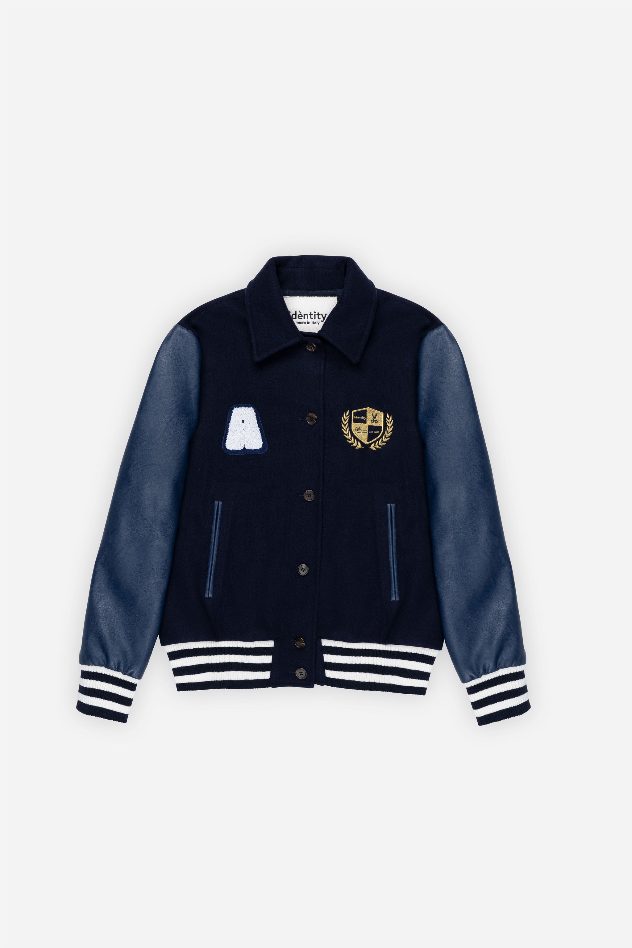 Giacca Varsity - Blu navy – IDENTITY